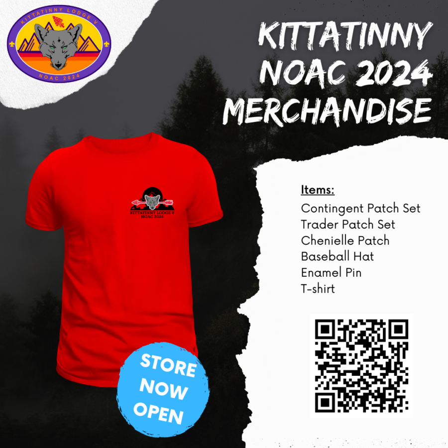 NOAC 2024 Merchandise Trading Post NOW OPEN! | Kittatinny Lodge 5